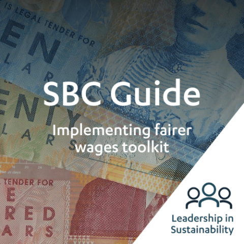 Implementing Fairer Wages Toolkit | SBC